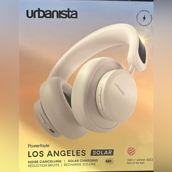 Urbanista | Headphones | Urbanista Solar Powered Headset Whit In Color ...
